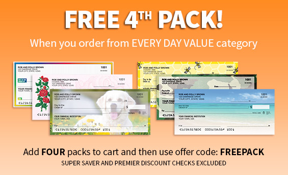 SuperValue Checks - Personal Checks starting at $1.95