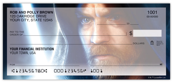 Star Wars Personal Checks | SuperValue Checks